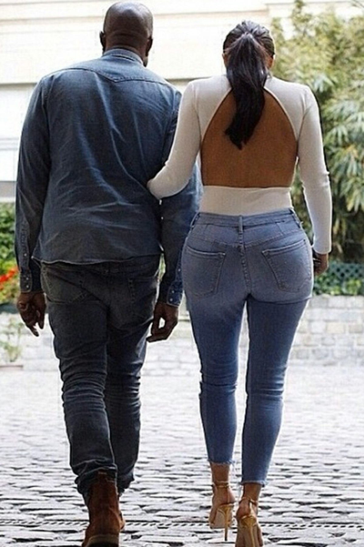 Kim Kardashian Arsch
