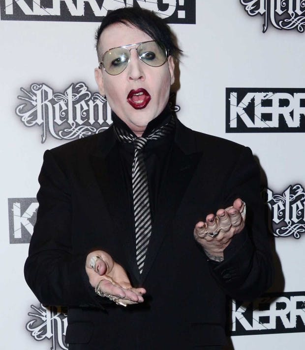 Marilyn Manson Split Tongue