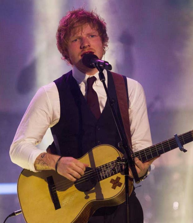 Bridget Jones’s Baby scenes shot at Ed Sheeran gig | Entertainment | Heat