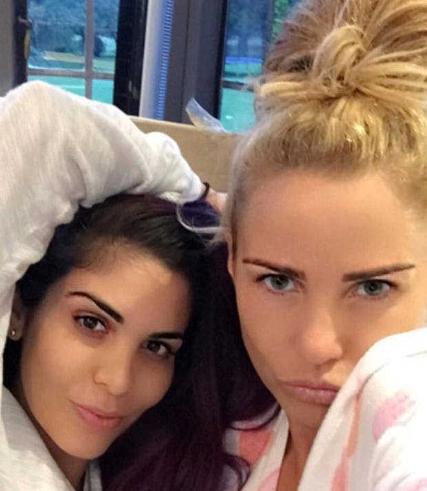 Katie Price spent the Bank Holiday with her CBB housemate Cami Li ...