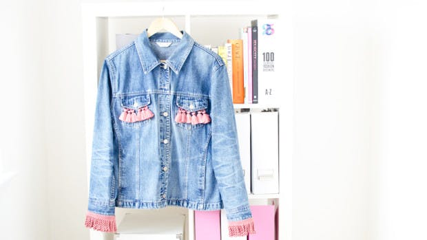 Update Your Denim Jacket With This Simple DIY For Under £5