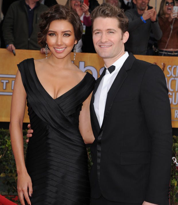 Glee star Matthew Morrison marries wife Renee Puente in Hawaii ...