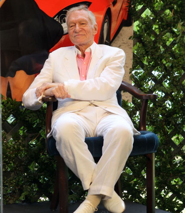 Hugh Hefner accuses Holly Madison of trying to “rewrite history” in her ...