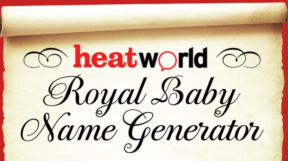 Royal baby name generator: find out the name of the royal baby sequel ...