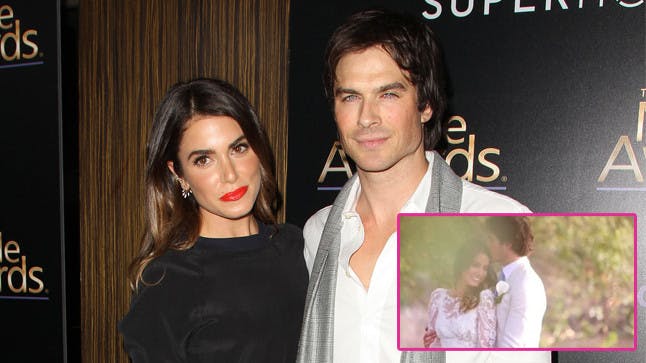 Nikki Reed shares romantic video from Ian Somerhalder wedding day | Closer