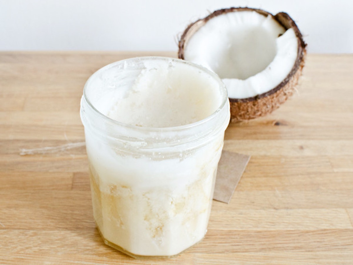 DIY Coconut Oil and Honey Hair Mask, With Only Three Ingredients
