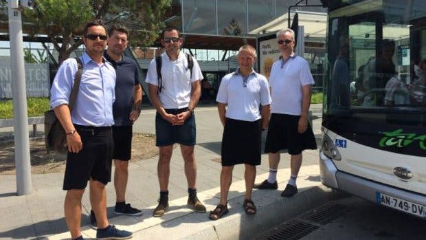 Here’s Why Bus Drivers In France Are Wearing Skirts | Grazia