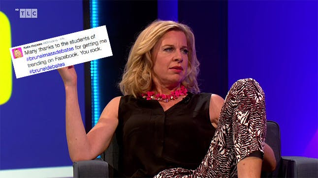 Katie Hopkins hits back at mass protest students: ‘I’m here to stay ...