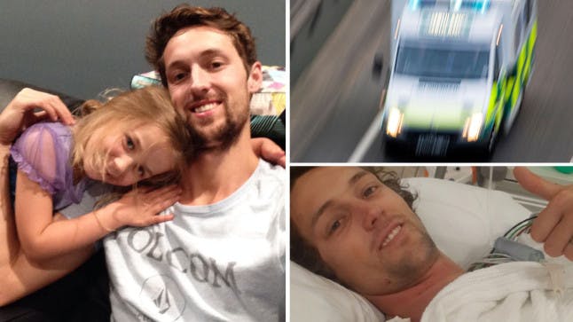 Olympic athlete Chris Dodd crushed by car saving 4-year-old daughter’s ...