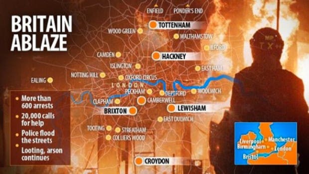 London's Full Of Riots, Says, Um...Michelle Rodriguez