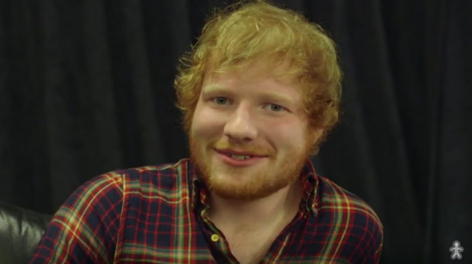 Watch Ed Sheeran talk about his NEW record label Gingerbread Man ...