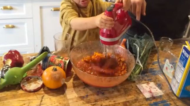 Misha Collins Son Cooking