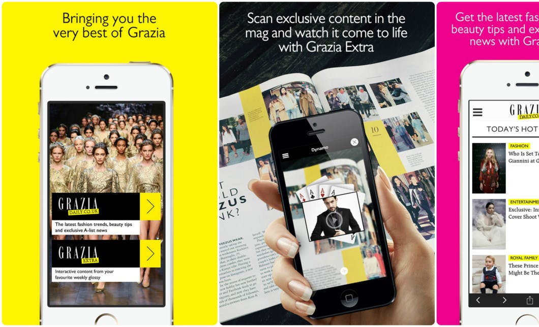 Get More From Your Favourite Weekly Glossy With Our Grazia Extra App ...