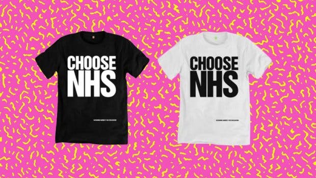Katherine Hamnett’s ‘Choose NHS’ Slogan Tee Is One We Can Get Behind