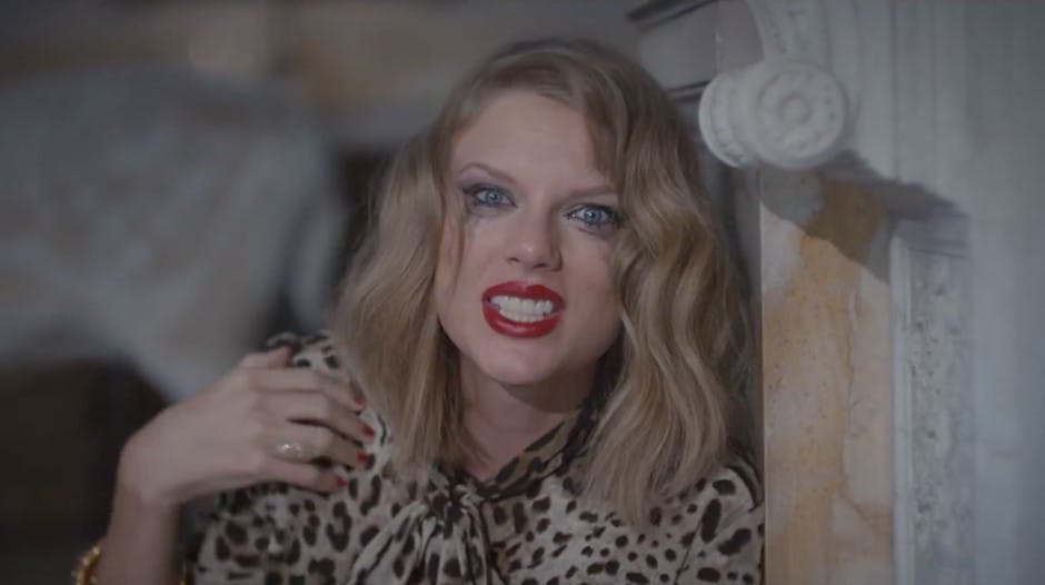 Taylor Swift’s Blank Space angry faces | Entertainment | Heat