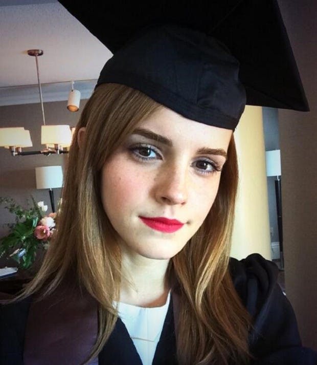 Congratulations are in order for Emma Watson who has graduated from ...