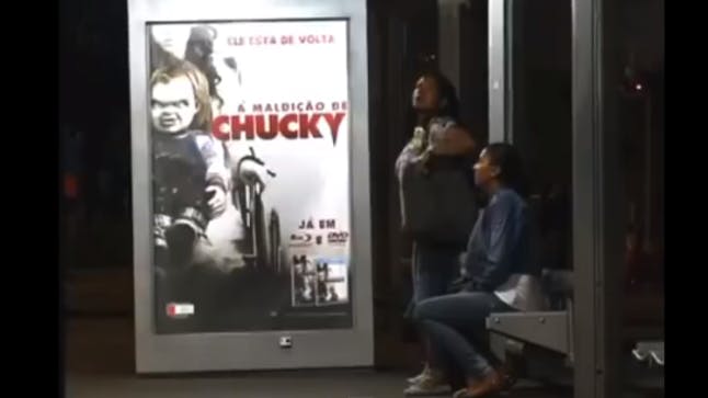 VIDEO: Terrifying Chucky doll comes to life and chases terrified ...