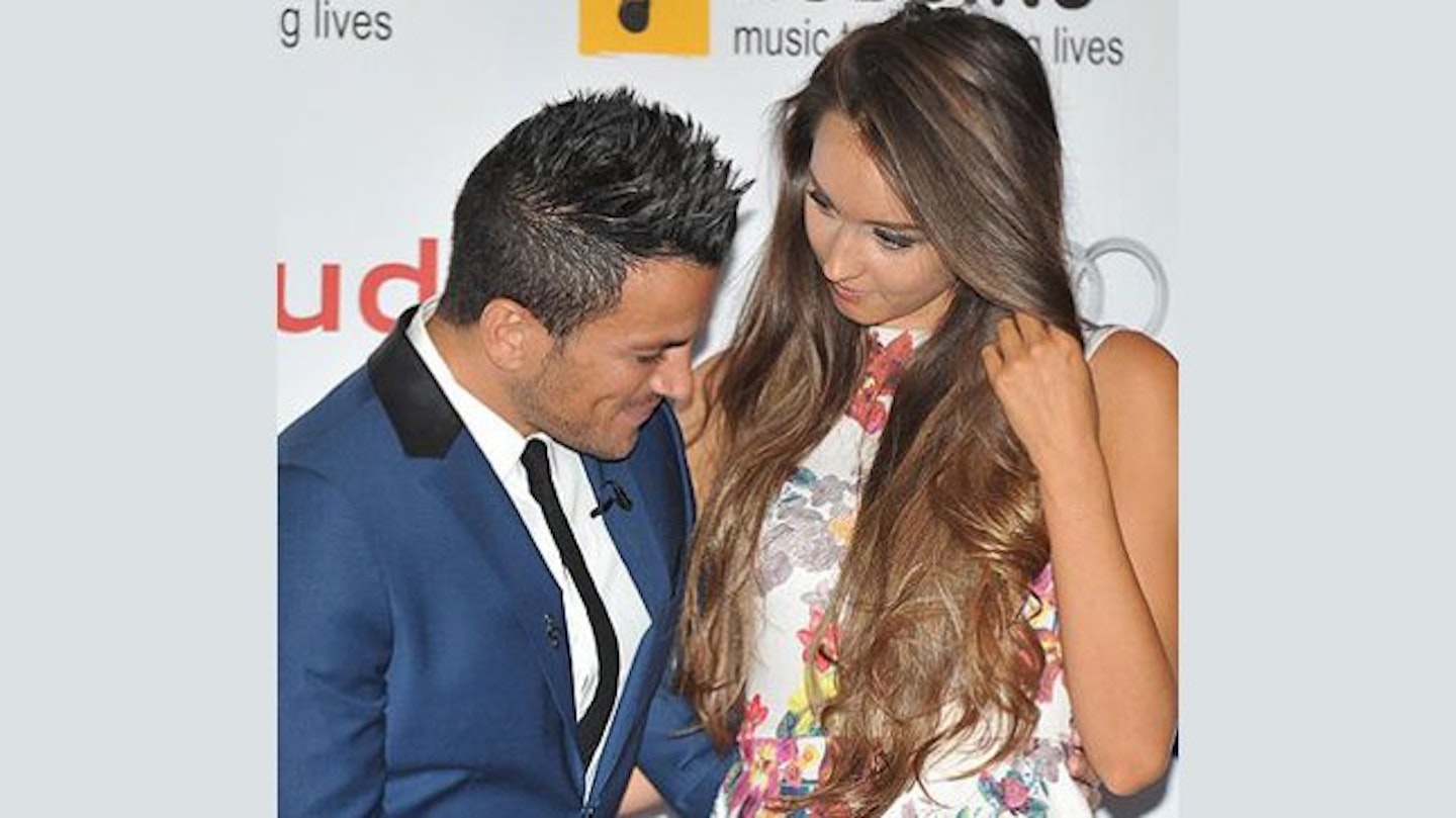 From an unexpected meeting to the birth of their baby girl: Peter Andre ...