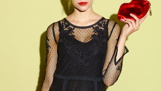 The Definitive GIF Guide As To How To Wear Sheer This Party Season