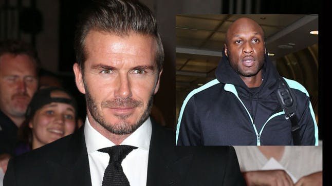 David Beckham’s touching message to Lamar Odom: ‘Stay strong brother ...