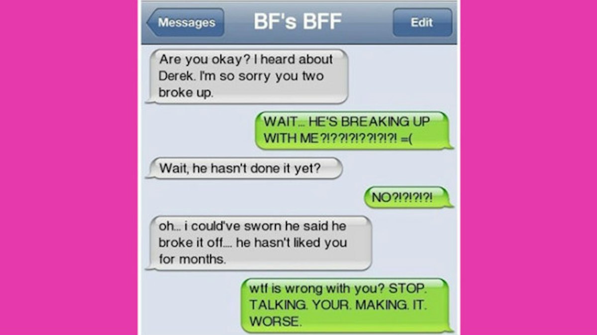 READ: The most hilarious breakup texts of all time | Closer