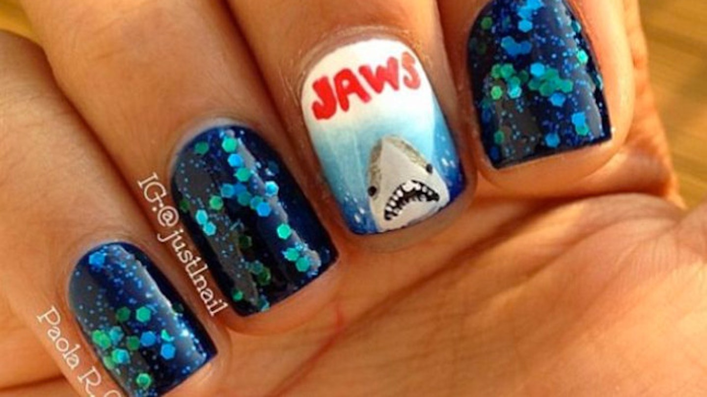 Top 10 shark themed nail art designs | Closer