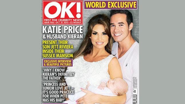 Katie Price shares first pictures of son Jett Hayler with the world ...