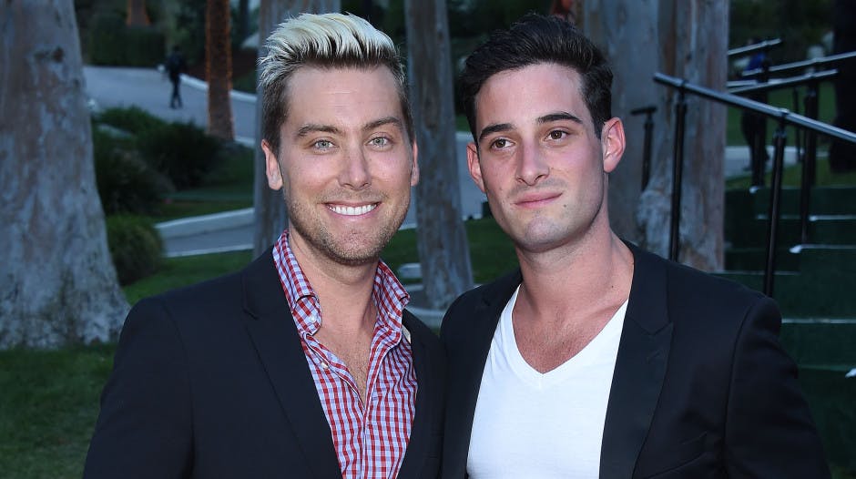 Lance Bass from NSYNC marries his partner and Kris Jenner is there with ...
