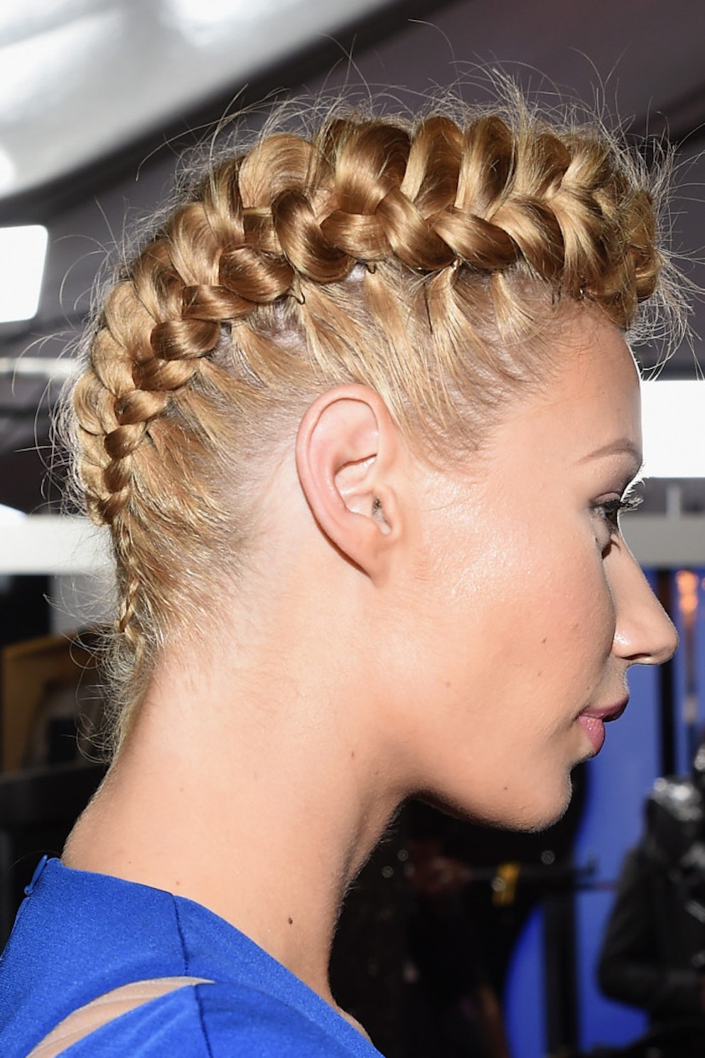 How To French Braid - Grazia