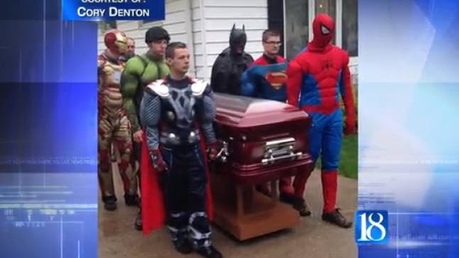 Five-year-old boy who lost battle with cancer given Superhero themed ...