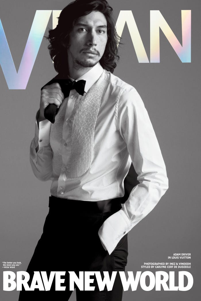 Sneak Peek! Adam Driver On The Cover Of V Man | Grazia