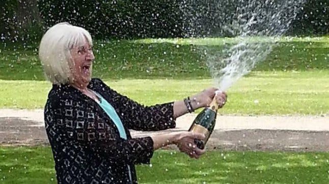 £2 million Lotto winning grandmother vows to keep her job at Morrisons ...