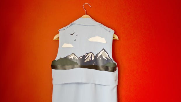 DIY This Very Cool Black Leather Trench | Grazia