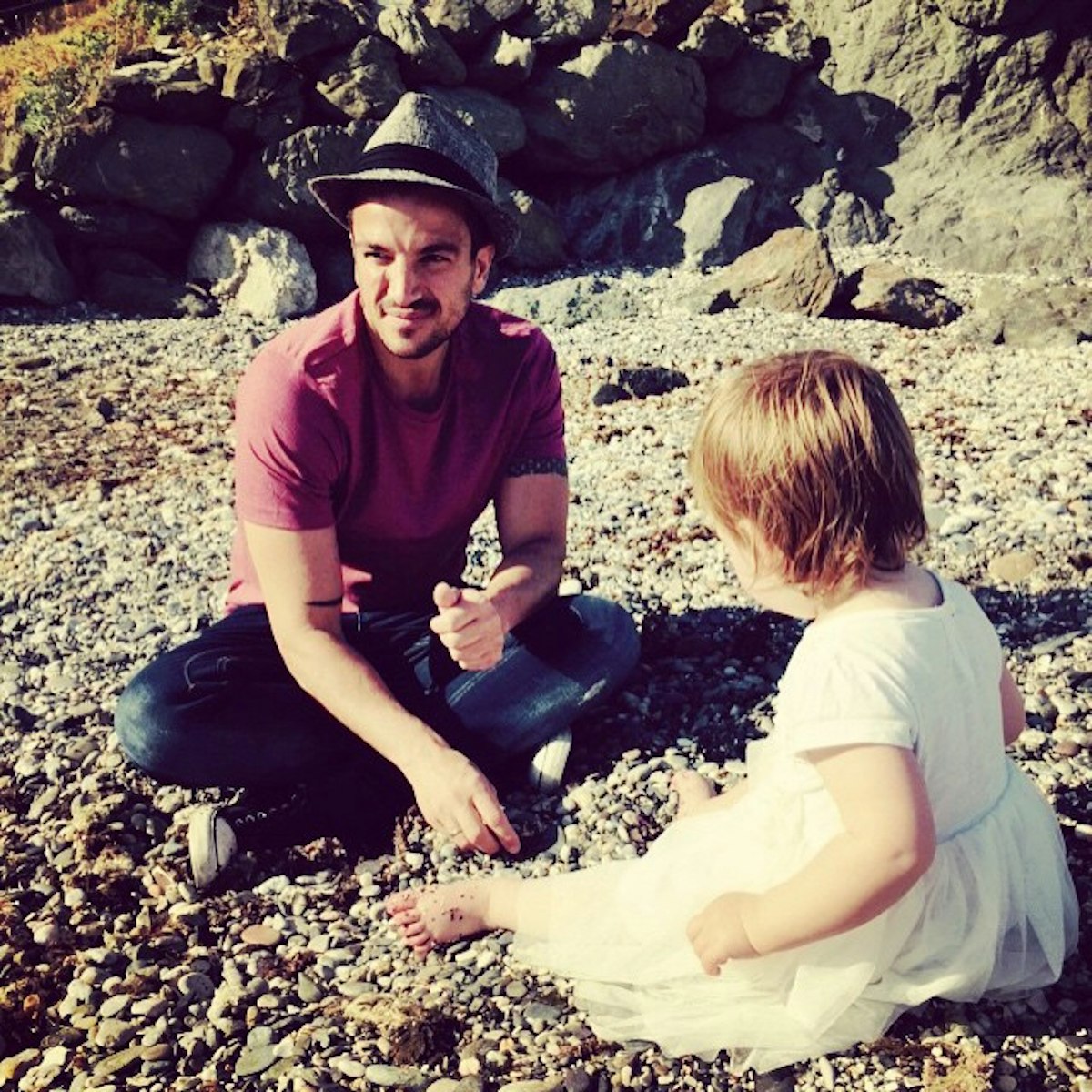 Peter Andre's children: who are Amelia and Theo?