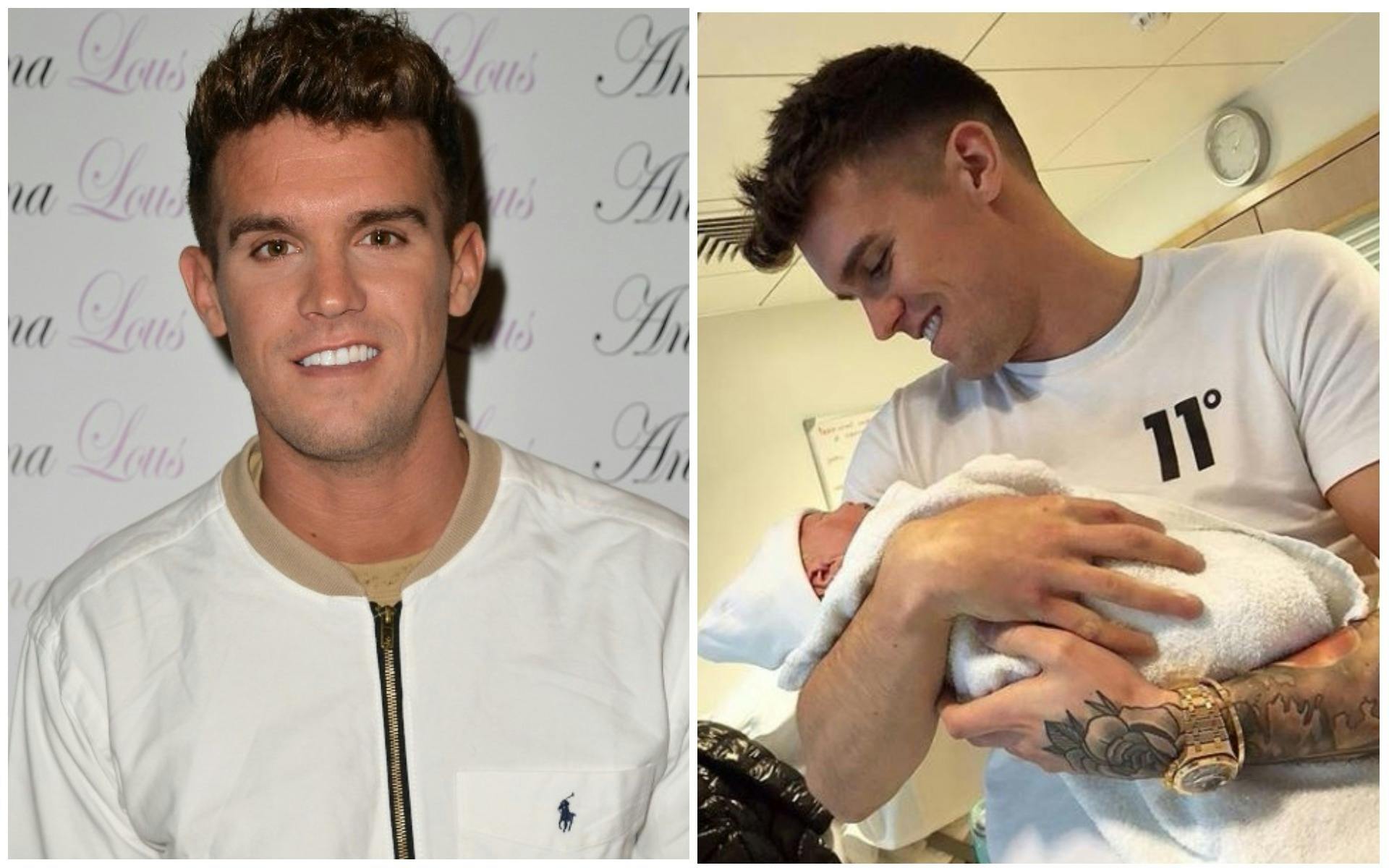 Gaz Beadle reveals adorable name for newborn baby boy