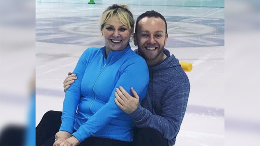 Cheryl Baker has moved her Dancing On Ice partner Dan Whiston into her ...