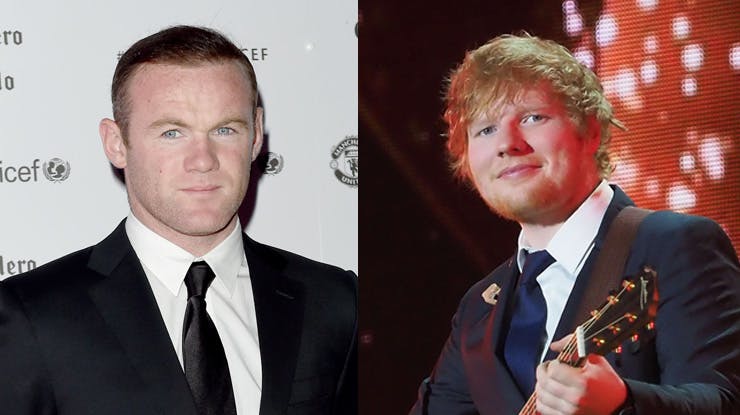 Wayne Rooney says he will sing at Ed Sheeran’s wedding | Celebrity | Heat