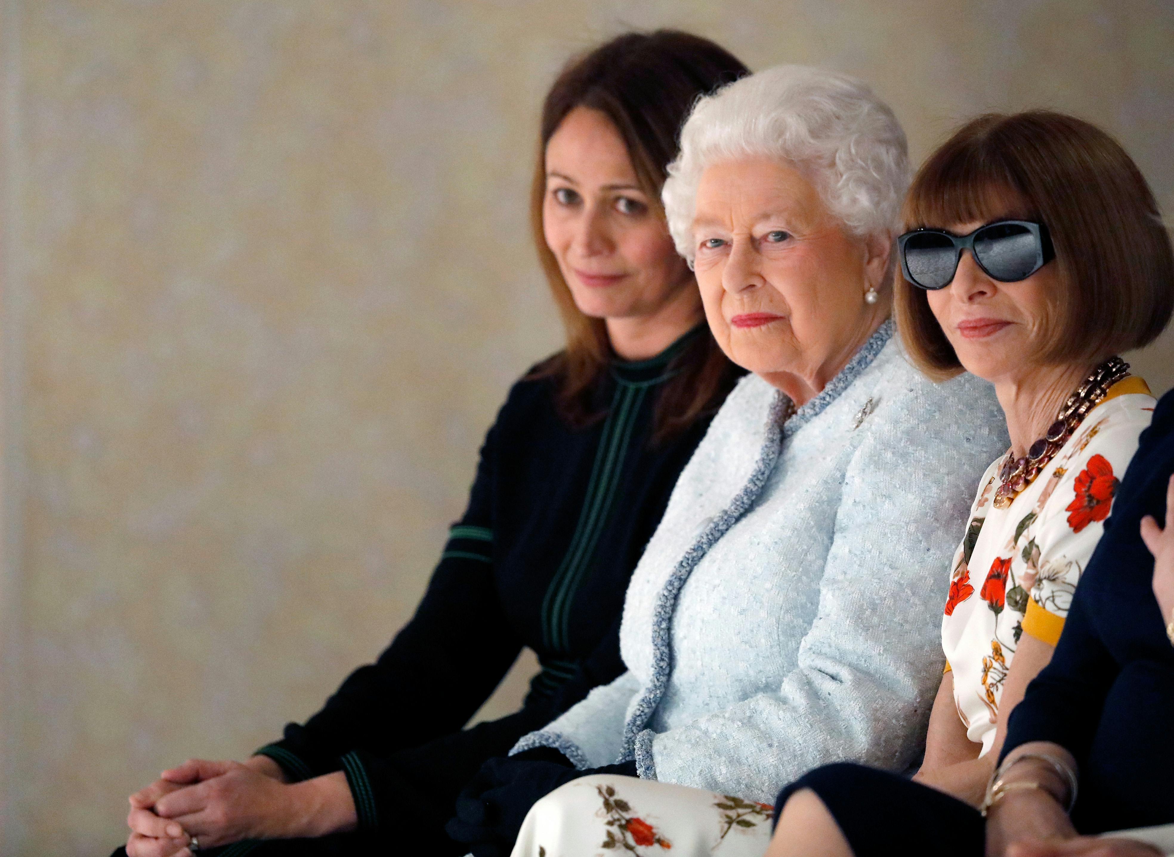 The Queen Attends London Fashion Week