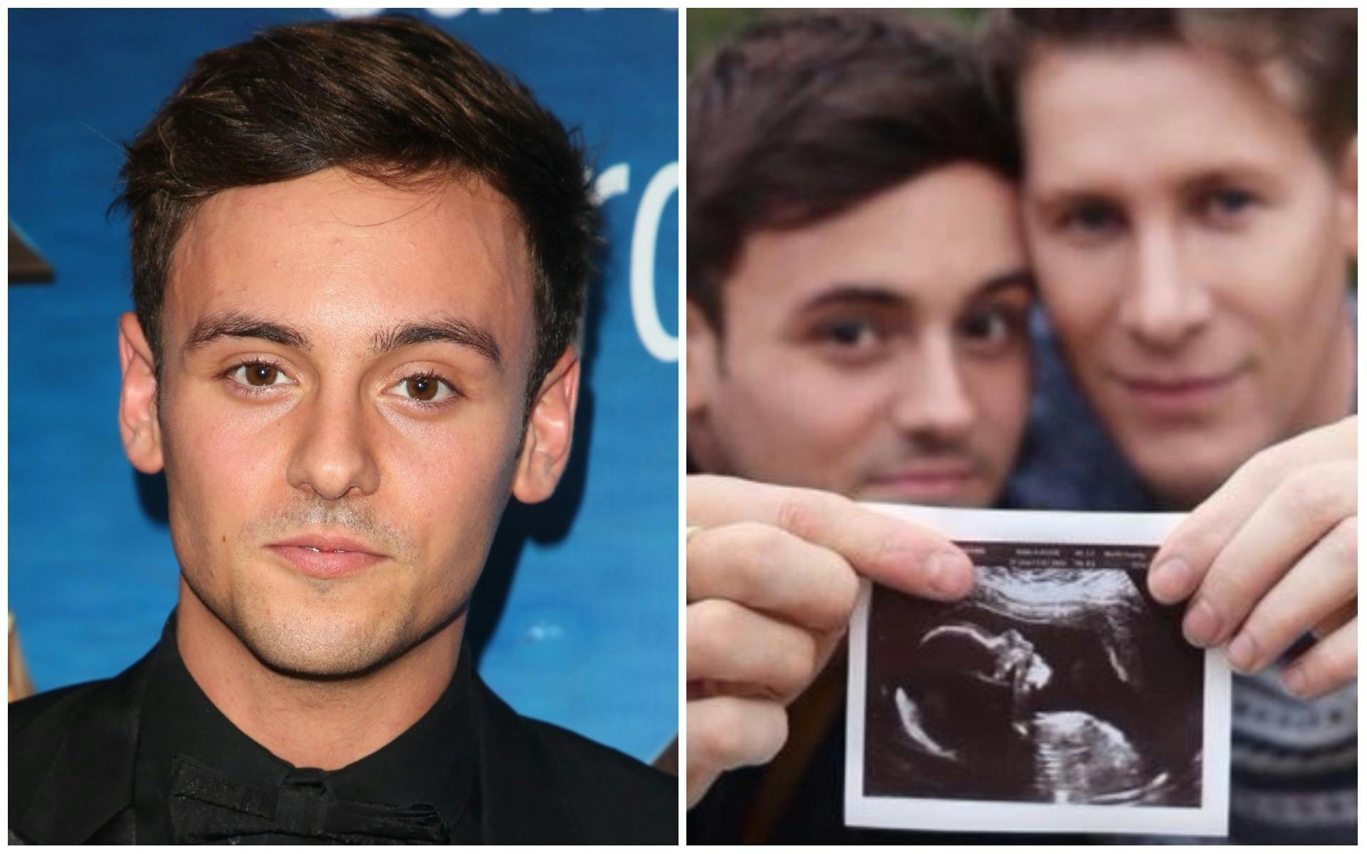 Tom Daley reveals gender of his baby | Celebrity | Heat