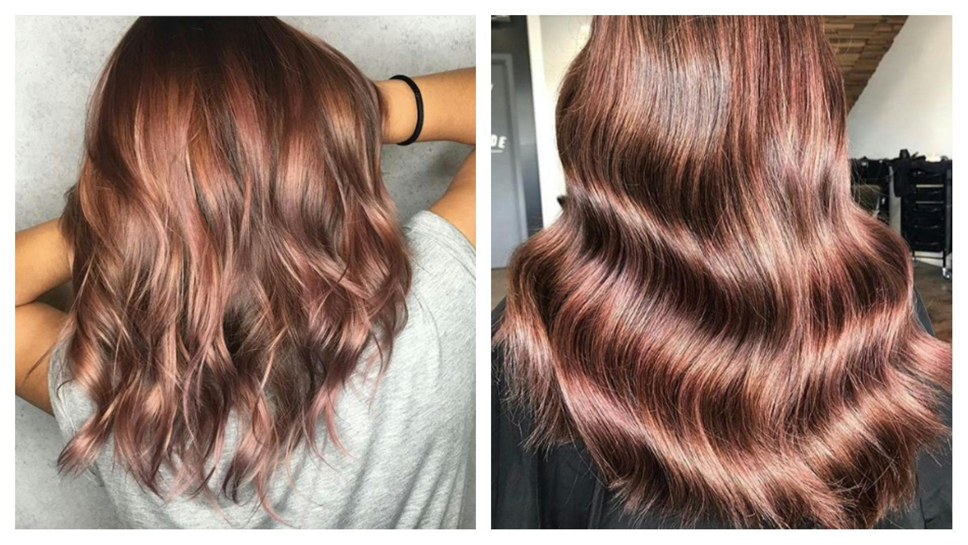 Rose Brown Hair Colour Trend Breaking Instagram