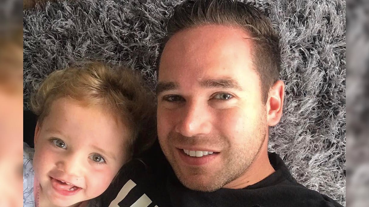 Kieran Hayler responds to concerns after Bunny is pictured with purple ...