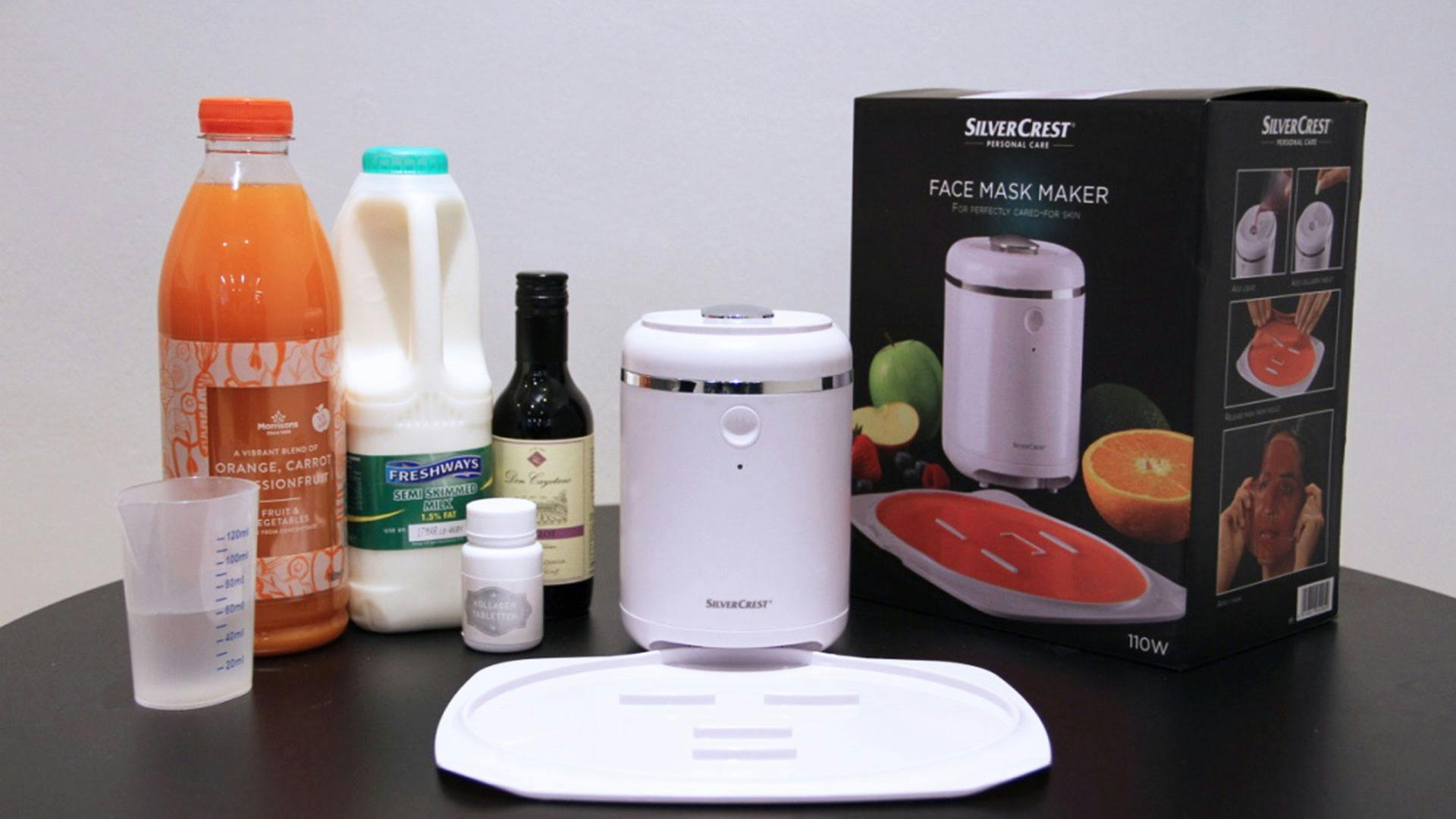 We Tested Lidl’s At-Home Machine That Turns Juice Into A Face Mask | Grazia