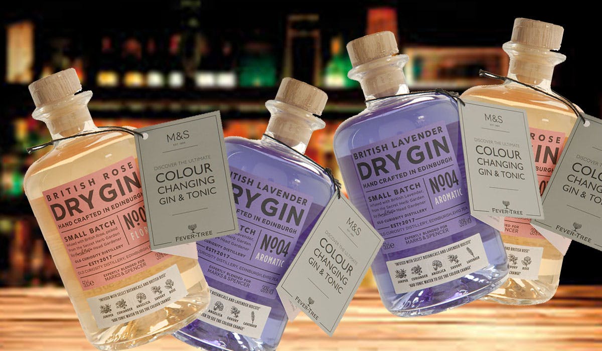 You can now get colour changing gin - heat