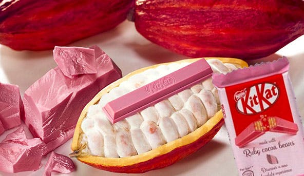 Actual PINK KitKats are coming to the UK - heat