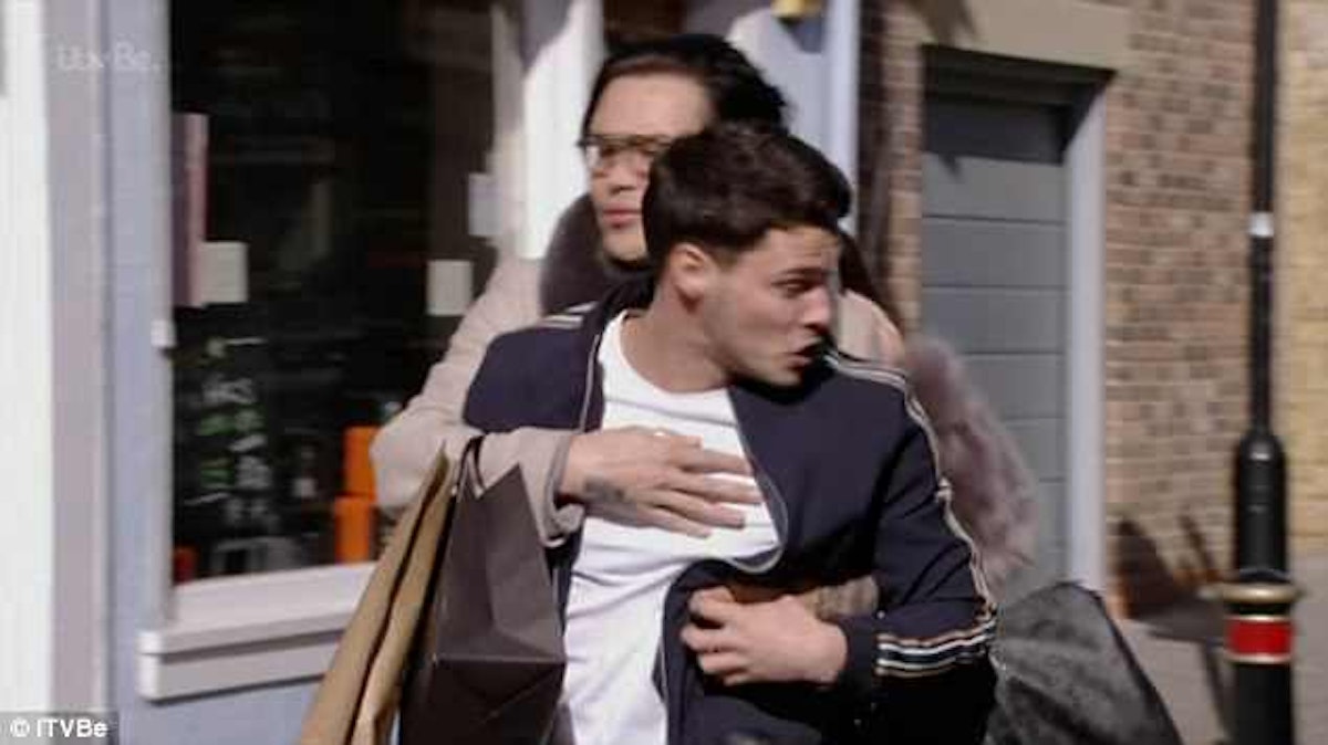 Security called in as Towie’s Myles Barnett punches Jordan Wright in ...