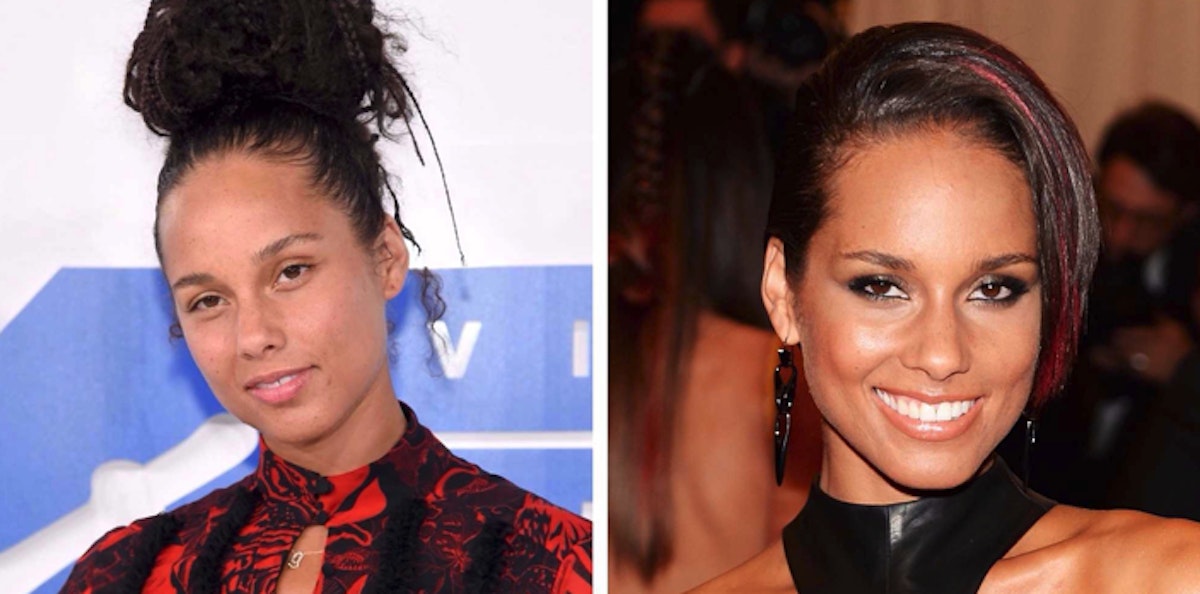 21 Celebrities Without Makeup Before And After - Grazia