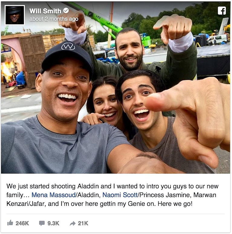 New Aladdin trailer reveals Will Smith as the Genie | Entertainment ...