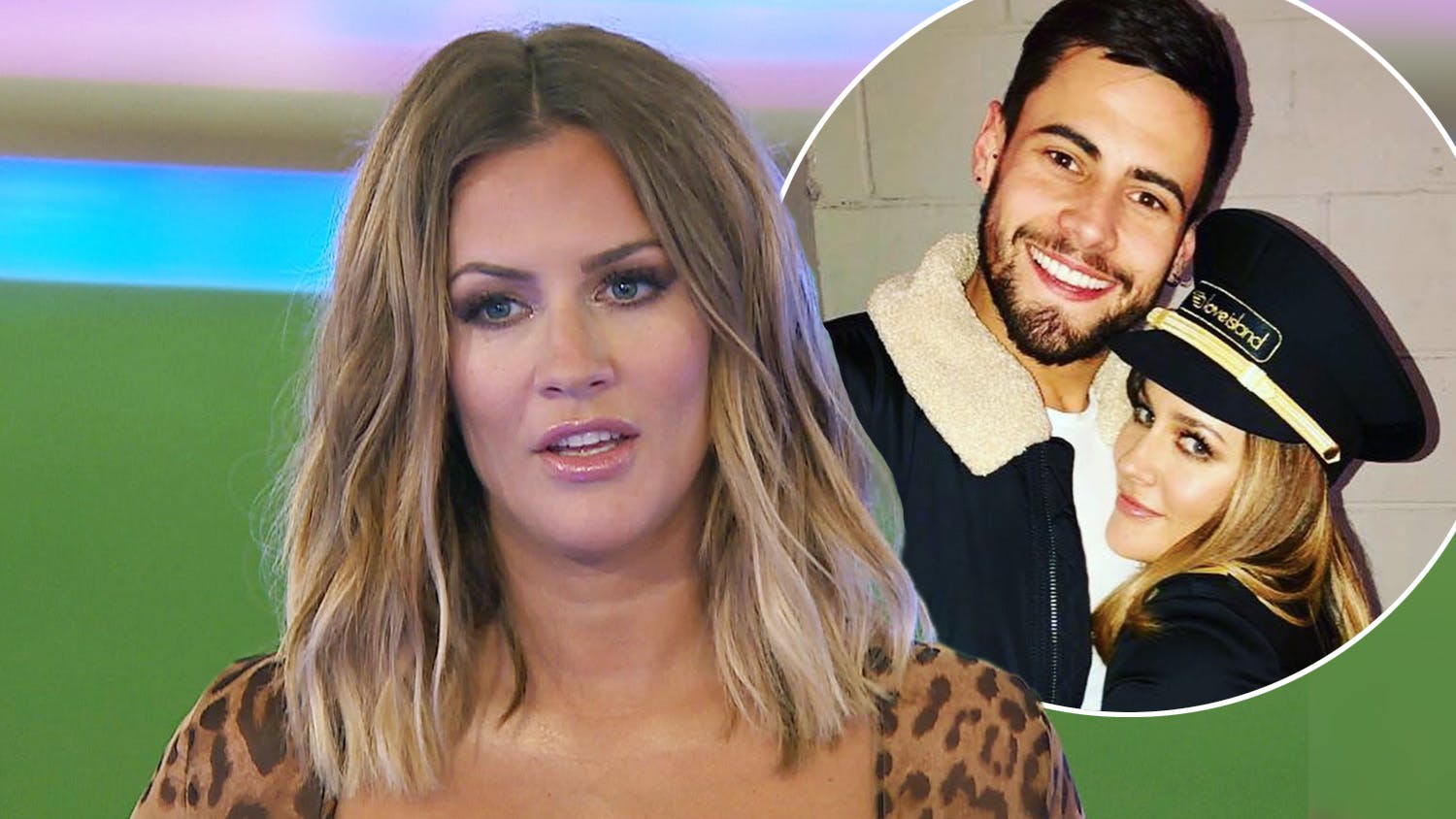 Caroline Flack and Andrew Brady caught arguing in a restaurant ...