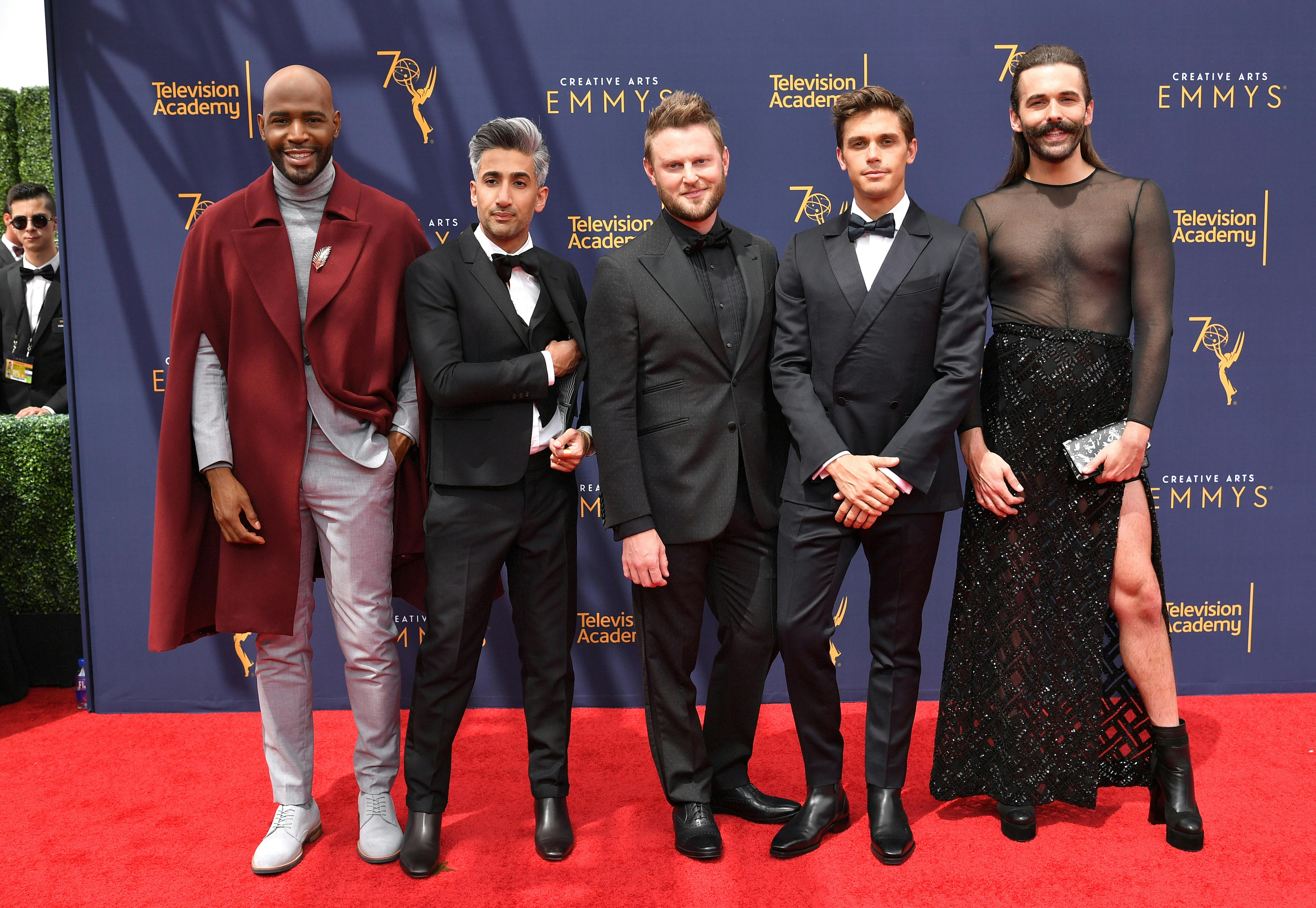 Queer Eye Stole The Show At Last Night's Emmy Creative Awards - Grazia