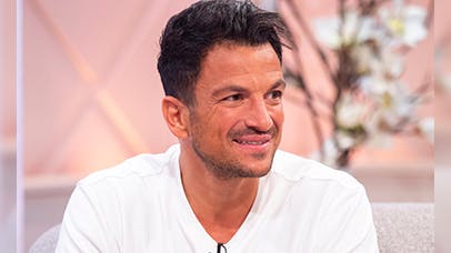 Peter Andre shares rare photo of Amelia's first day at school